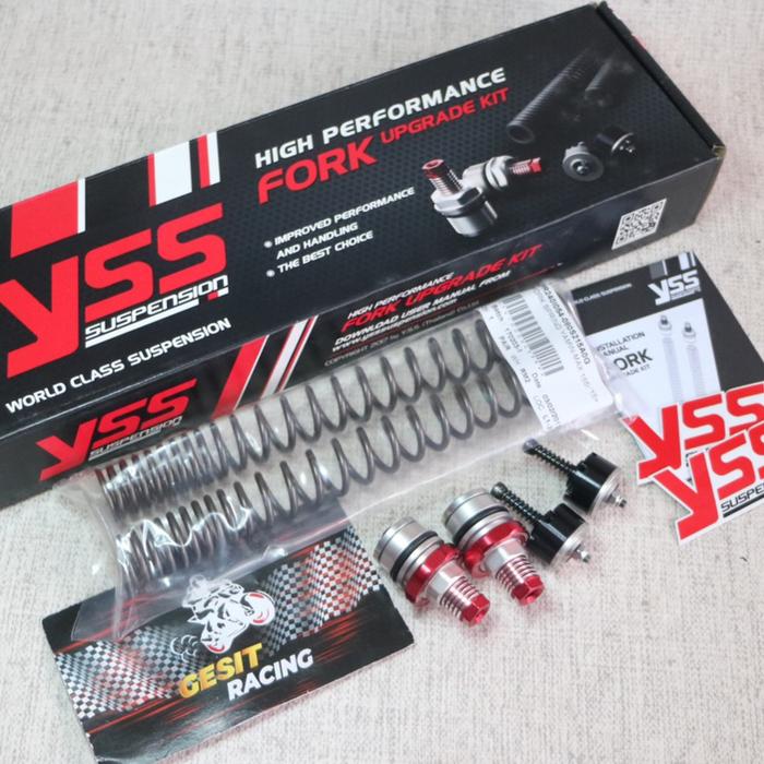 Jual FORK UPGRADE KIT NMAX SHOCK DEPAN YSS WITH ADJUSTER FOR YAMAHA ...