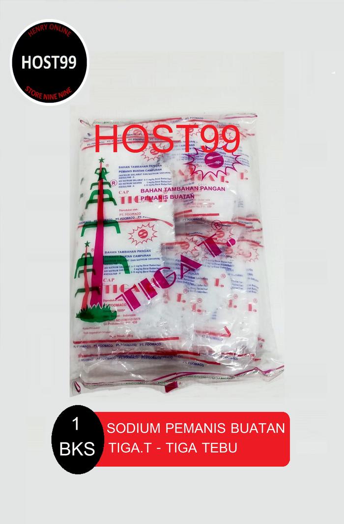 Jual SODIUM CYCLAMATE 3T PEMANIS BUATAN NATRIUM SIKLAMAT CAP TIGA TEBU ...
