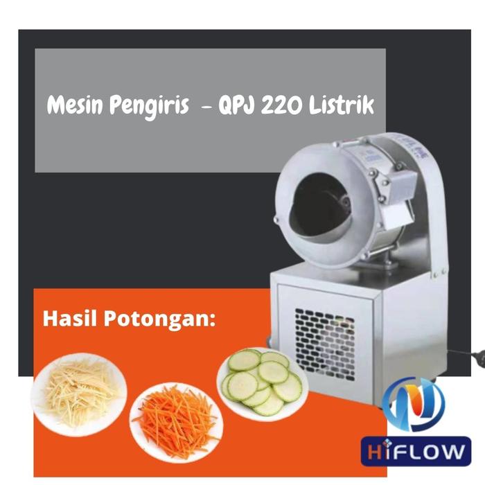 Jual Mesin Pengiris Kentang Ubi Jahe Timun - Qpj 220 Listrik Di Seller ...