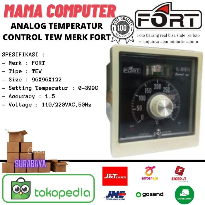 Jual Analog Temperatur Control TEW FORT Pengatur Suhu Thermo Control ...
