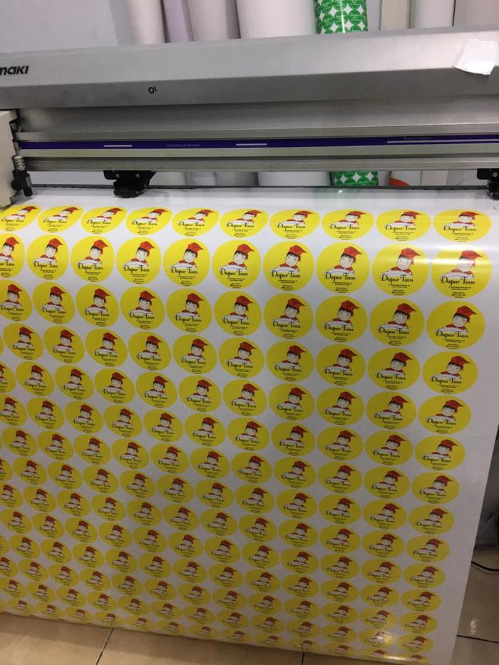 Jual Custom STIKER Vinyl PALING LAKU Label Kemasan | Harga Meteran ...