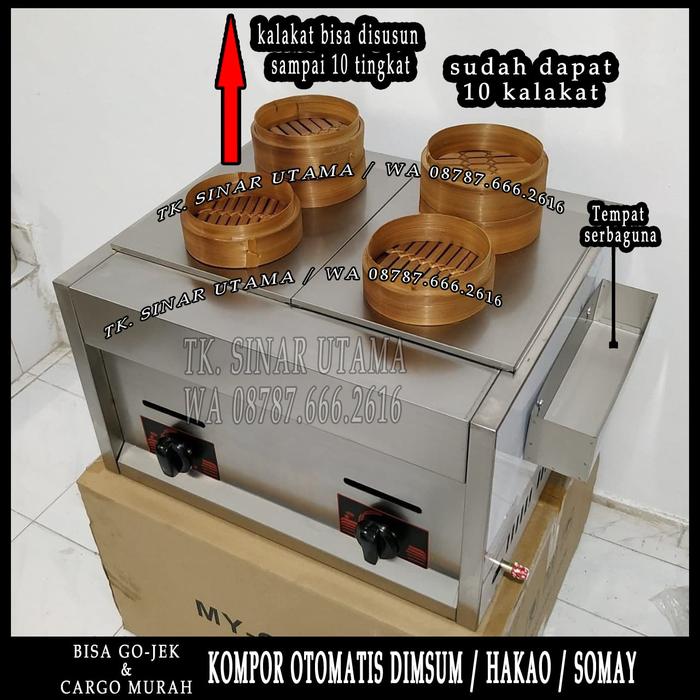 Jual Tempat Alat Steamer Panci DIMSUM DIM SUM HAKAO Kukus Kukusan ...