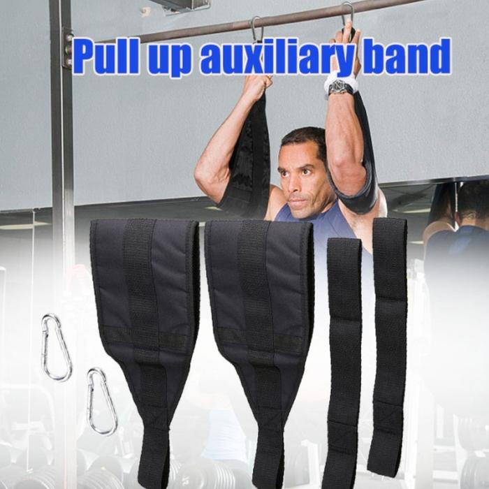 Jual Abdomen Training Belts Tali Pull up Bar Arm Leg Lifting Fitness ...