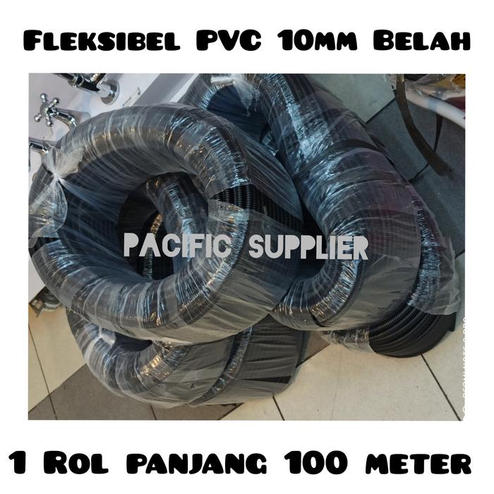 Jual Selang Fleksibel PVC 10mm Belah/Flexible Belah 10mm panjang 100 ...
