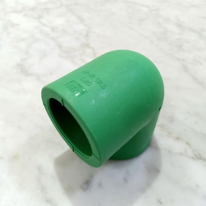 Jual Elbow 90 PPR Merk SD ukuran 40 mm / 1-1/4", fitting Pipa PPR SD ...