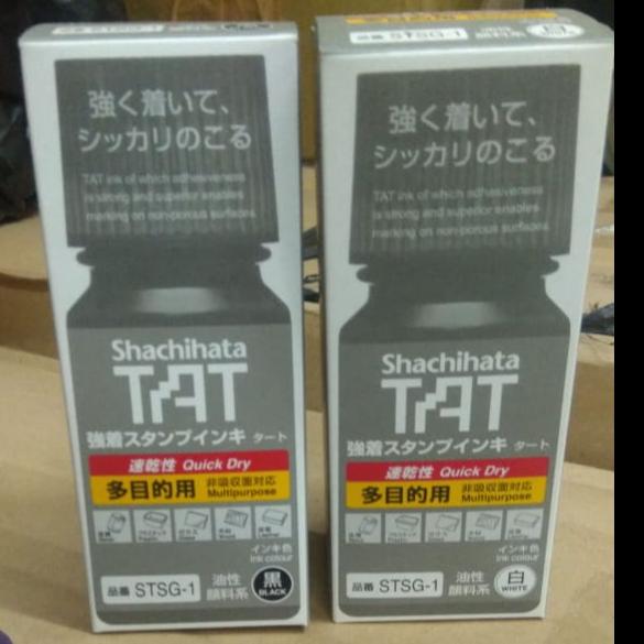 Jual Jual Shachihata TAT ink STSG 55ml Black/White - Jakarta Timur ...