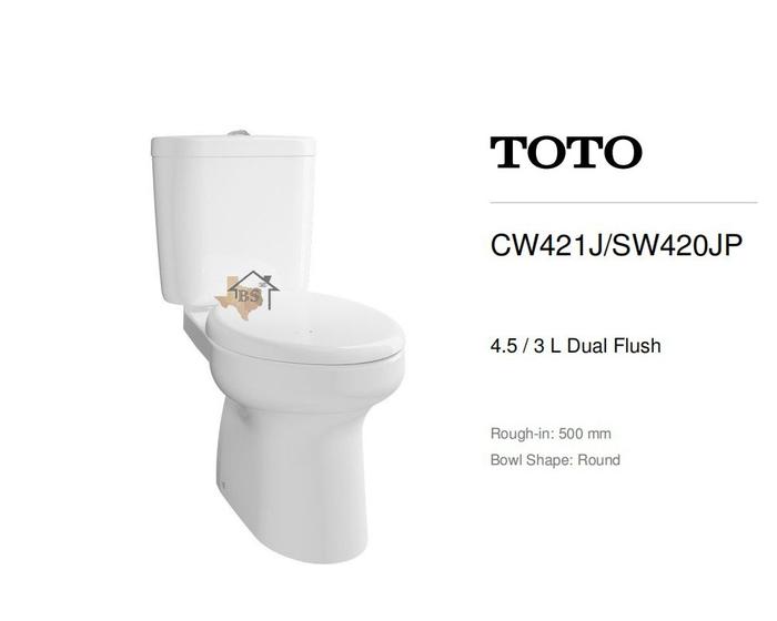 Jual CLOSET DUDUK / MONOBLOK TOTO CW 420 J - CW 420 - Kota Bandung ...