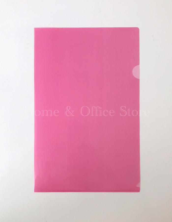 Jual Map L King Jim Transparan 737GA-F / Map L Clear Sleeves Folio F4 ...