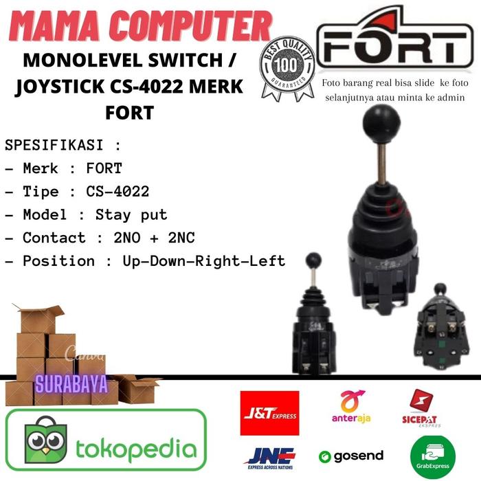 Jual Monolever Switch JOYSTICK CS-4022 STAY PUT MERK FORT - Kota ...