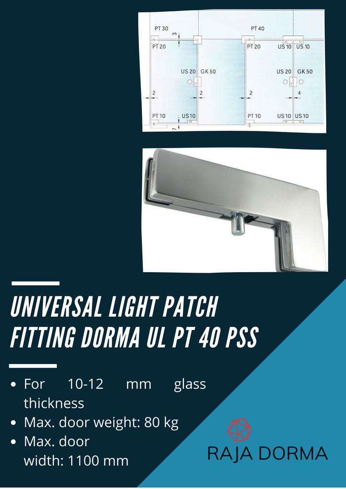 Jual Dorma Universal Light Patch UL PT 40 dorma UL PT40 Dormakaba - Jakarta Pusat - RAJA DORMA ...