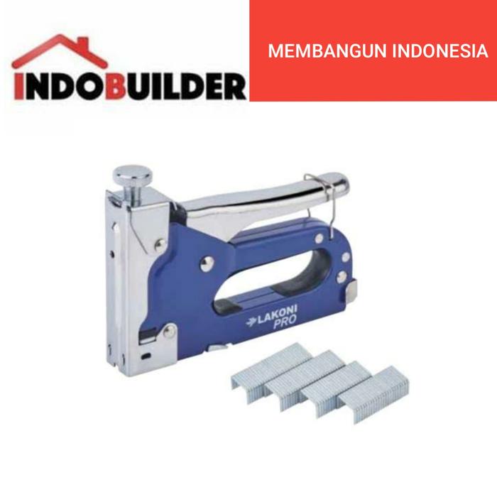 Jual LAKONI STAPLES MANUAL 3IN1 6-14 MM / STAPLER PAKU TEMBAK - Kab ...