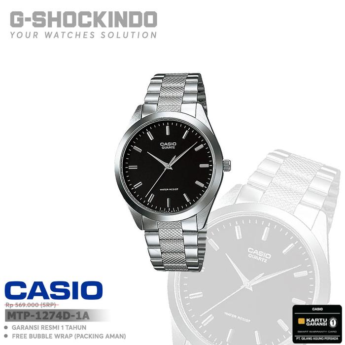 Jual Casio MTP-1274D-1A / -7A / -7B Original - MTP-1274D-1A - Kota ...