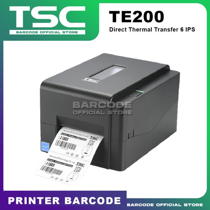 Promo Printer Barcode TSC TE200 / TE-200 Print Stiker Label Cetak ...