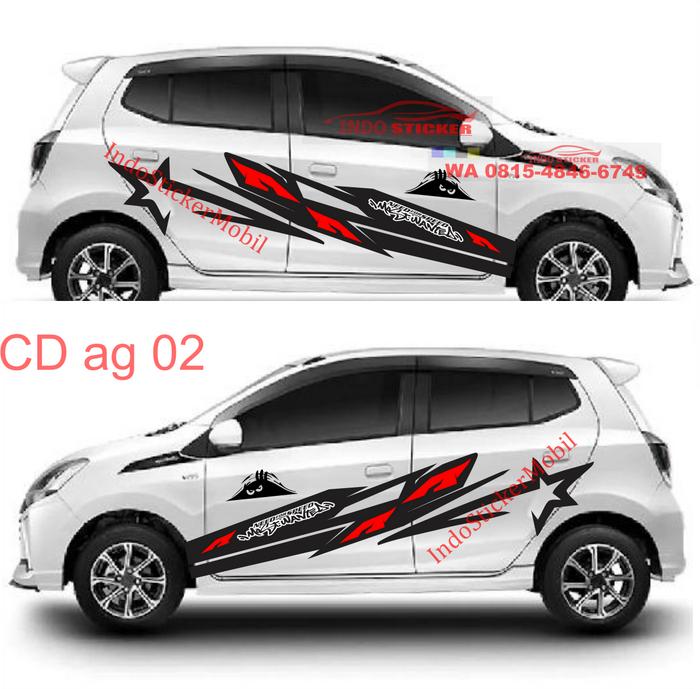 Jual Stiker mobil agya cutting sticker lis mobil agya ayla sirion ...
