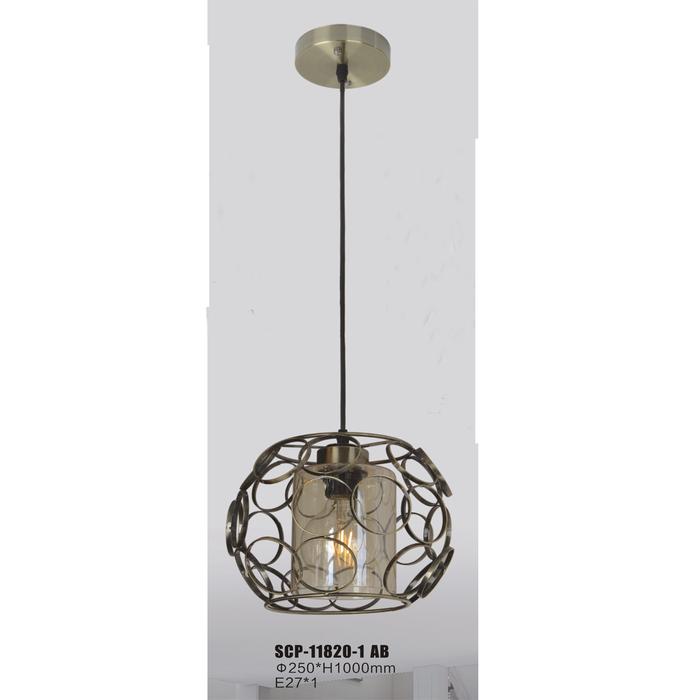 Jual LAMPU GANTUNG CABANG 1 LAMPU SCP 11820 1AB - Jakarta Utara - Lite ...