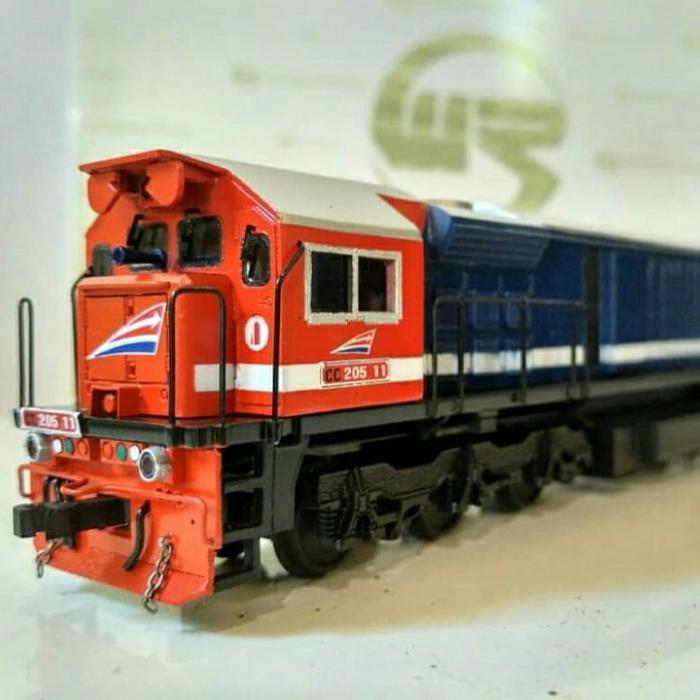 Jual Miniatur kereta Api CC205 Detail full skala HO - Kab. Tangerang ...