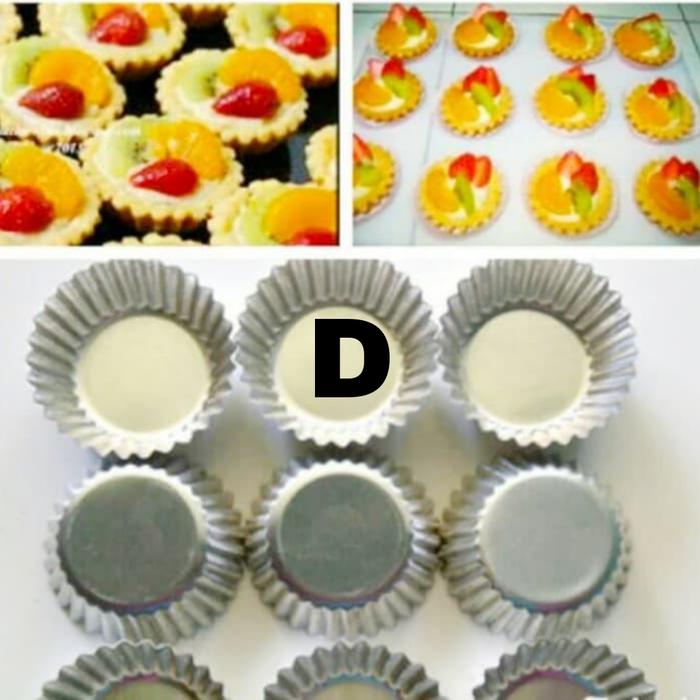 Jual cetakan kue pie / cetakan kue sus (type D mini isi 20 pcs ...