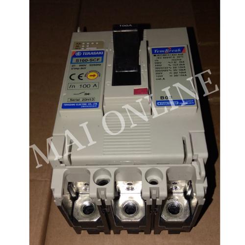 Jual MCB MCCB 3P 100A S160SCF 100 A TERASAKI JEPANG SCHNEIDER ABB CHINT - Kab. Tangerang ...
