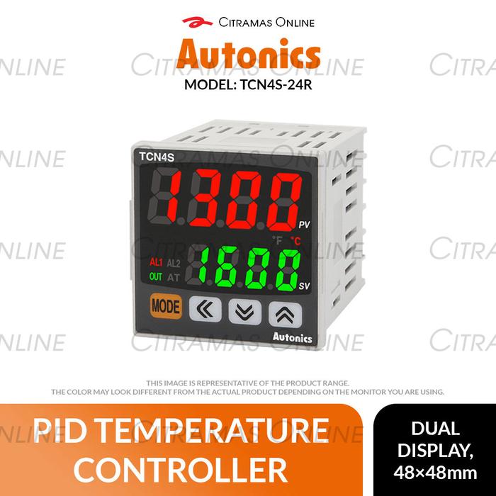 Jual Autonics PID Temperature Controller Double Display, VAC | TCN4S-24R - Jakarta Barat ...