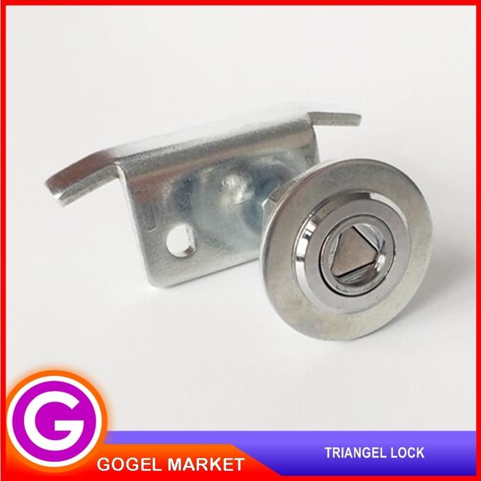 Jual Elevator triangle lock 161/door Triangle lock/kunci lift segitiga ...