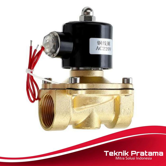 Jual Solenoid Valve kuningan 2 way 3/4" 2w-200-20 220v ac/24dc - Voltase Dc24 - Jakarta Barat ...