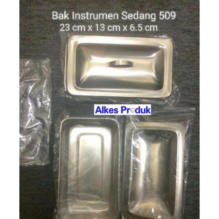 Jual Bak Instrumen 509 stainless / Bak Instrument Stenles Bak sedang ...