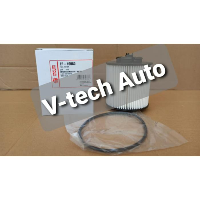 Jual Fuel Filter Solar Sakura EF-10080 EF10080 / Mitsubishi MX914625 ...