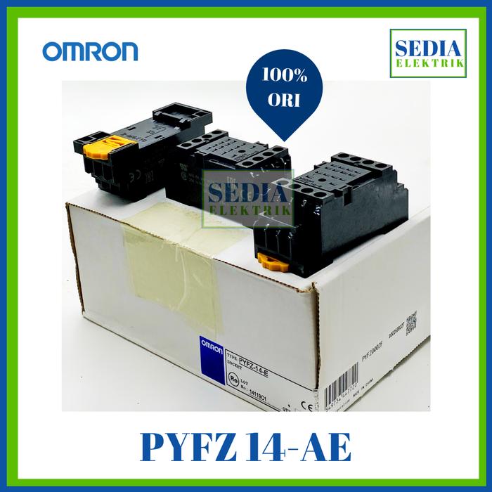 Jual Socket Relay Omron MY4 PYFZ-14-AE PYFZ 14AE PYF-14AE PYF14AE ...