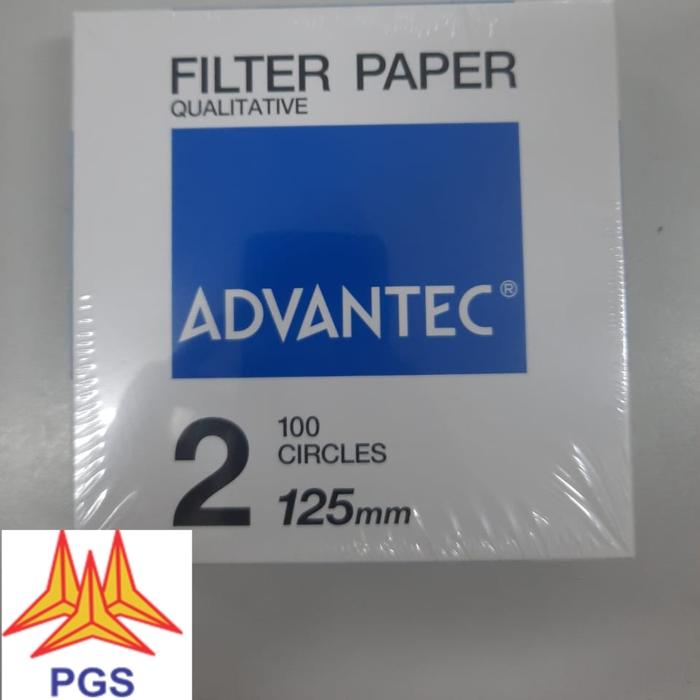 Jual Advantec Filter Paper Qualitative No 2 diameter 125 mm - Jakarta ...