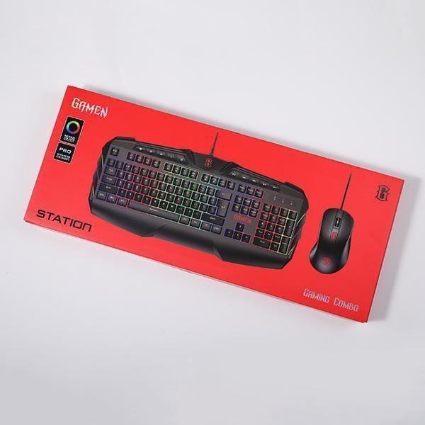 Jual Gamen Keyboard + Mouse Station Gaming Combo - Kota Samarinda ...
