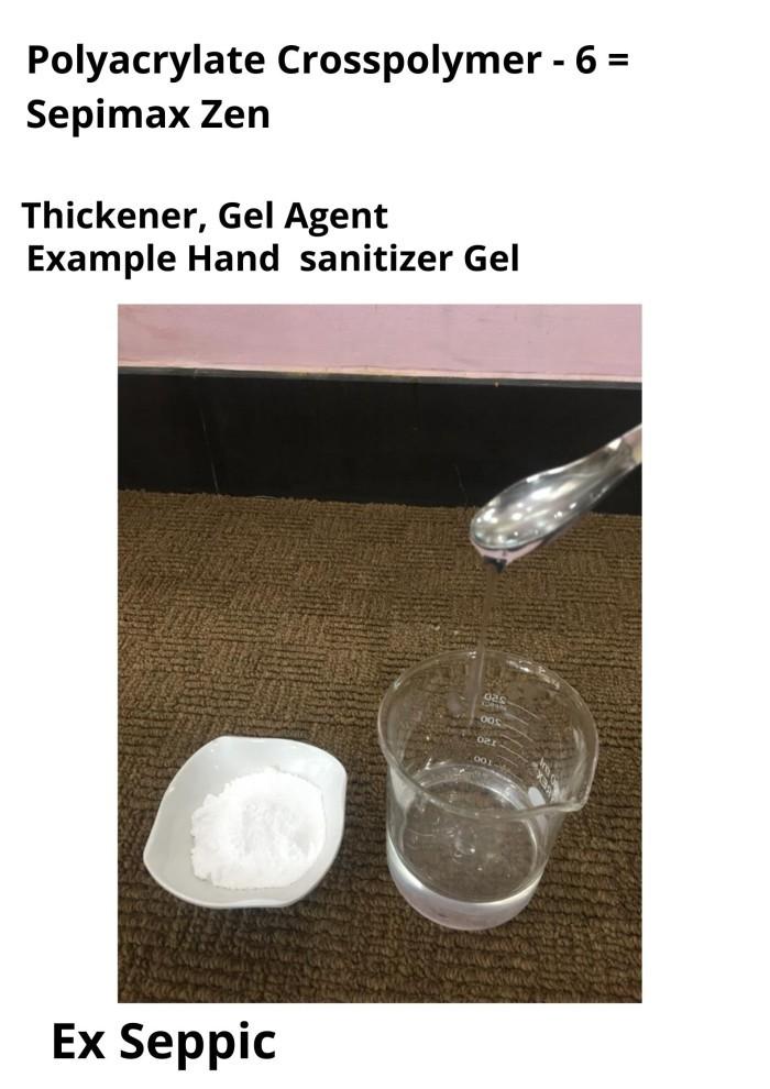 Jual Polyacrylate Crosspolymer-6 =Sepimax Zen (500 gr) - Jakarta Pusat ...