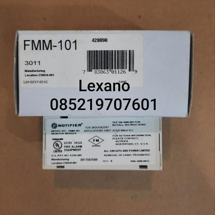 Jual Mini Monitor module FMM - 101 Notifier - Jakarta Pusat - Lexano ...