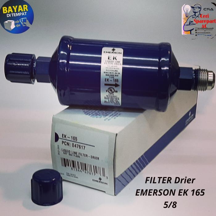 Jual Filter Drier Emerson EK 165 5/8" | Liquid Line Filter Dryer EK 165 ...