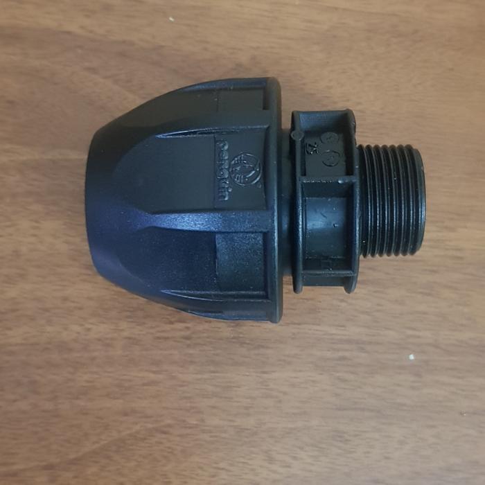 Jual Fitting HDPE Male Thread Adaptor ukuran 20 mm 1/2 inch - Kota ...