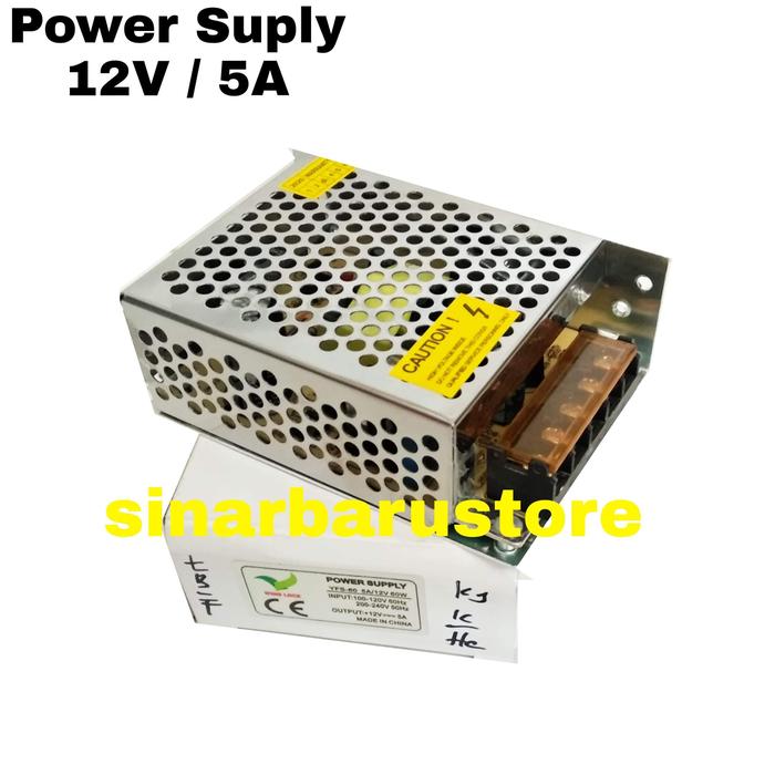 Jual BALAS/BALLAST LED STRIP/POWER SUPPLY "WING LOCK/EMICO" DC 12V 5A ...