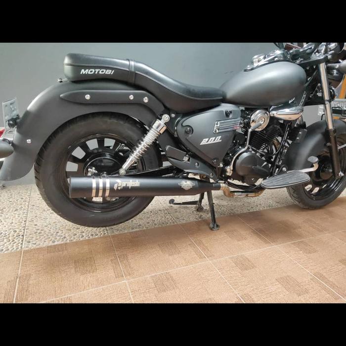 Jual knalpot racing motobi custom benelli evo efi 200 cc - Kab ...