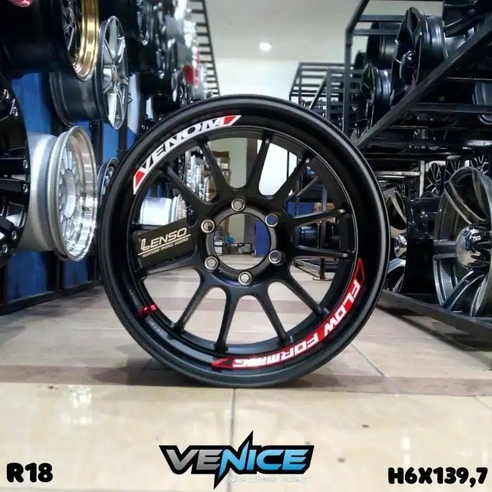 Jual Velg Mobil Lenso Venom Flow Forming R18 Fortuner,Pajero,Triton ...
