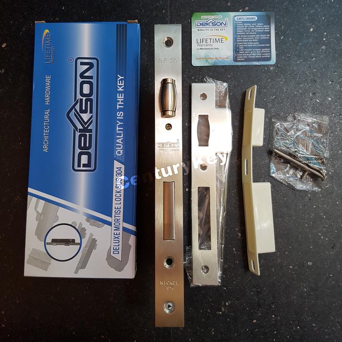 Jual Mortise Lock Dekkson 8585 RL DL Body Pelor Kunci Pintu Alumunium ...
