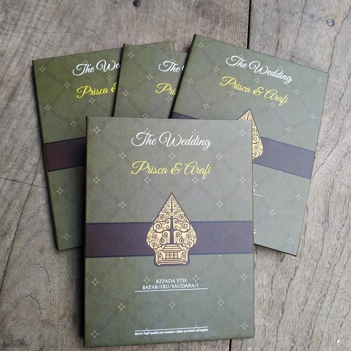 Jual Cetak Undangan pernikahan Hardcover M 20x30cm - Jakarta Pusat ...