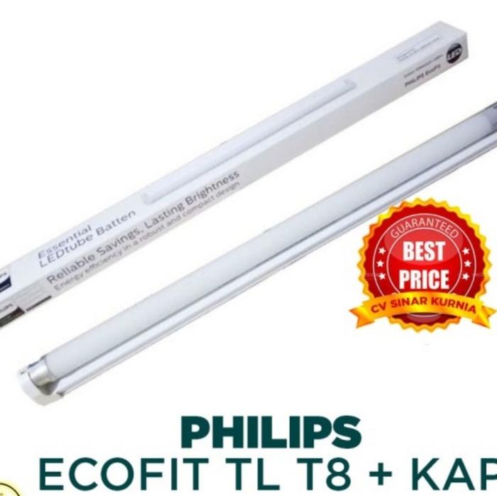Jual PHILIPS BN015C 8W PUTIH BN015 C 8 W Watt 60cm Batten BN 015C Led ...