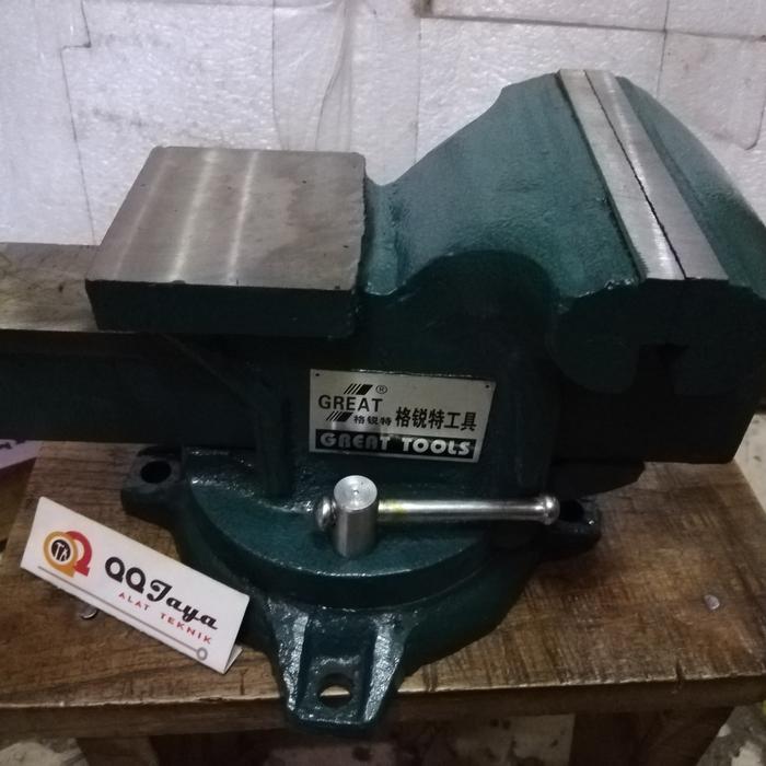 Jual Catok paron 5 inchi Heavy duty - Bench vise 125 mm - Kota Bandung ...