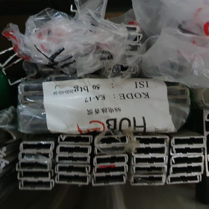 Jual Profil Lis List Edging Frame Aluminium Alumunium EA 17 SS / CP 3 ...