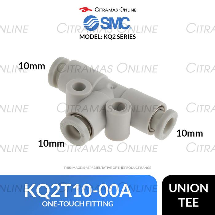 Jual SMC Fitting T, Union Tee, 10mm | KQ2T10-00A - Jakarta Barat ...