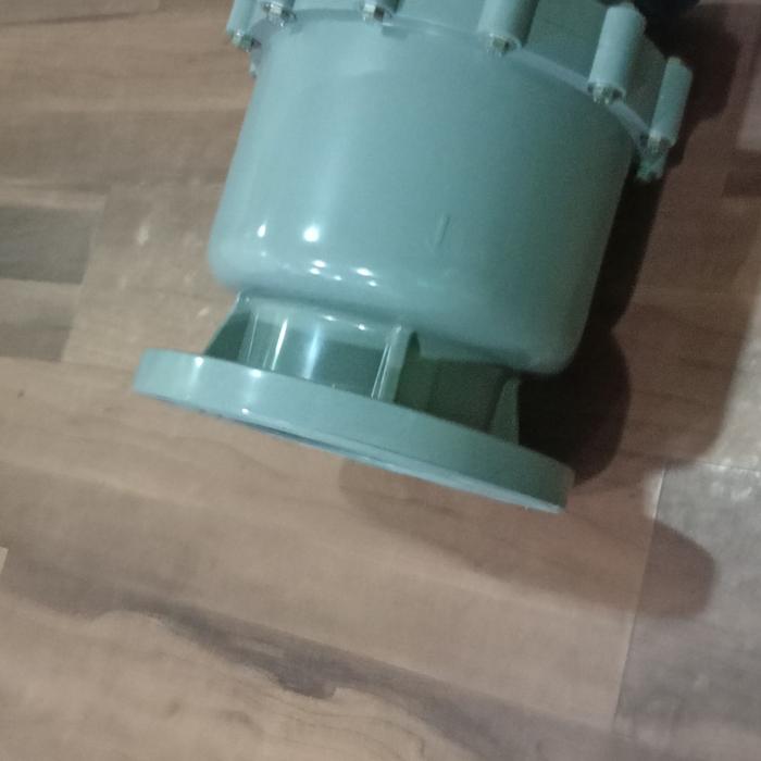 Jual swing check valve pvc 6 inch 10 k / check valve pvc flangee ...