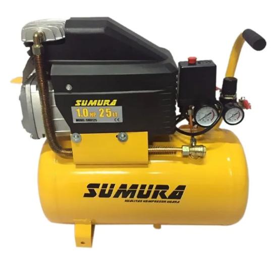 Jual Sumura Air Compressor Portable SMR 125 Kompresor Angin 1 HP 25 ...