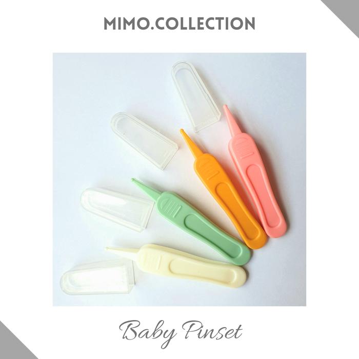 Jual pinset jepitan hidung telinga anak bayi baby tweezer safety tongs ...