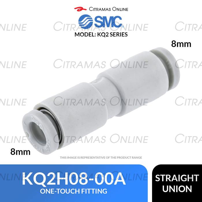 Jual SMC Fitting Lurus, Straight Union, 8mm | KQ2H08-00A - Jakarta Barat - Citramas Online ...