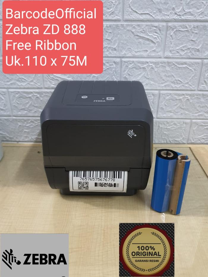 Jual PRINTER BARCODE THERMAL|LABEL PRINTER ZEBRA ZD-888|ZD888 SAMA GT-820 - Jakarta Barat ...