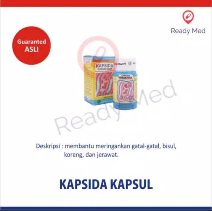 Jual Kapsida Kapsul Obat Gatal-Gatal, Jerawat, dan Bisul - Kota Depok ...