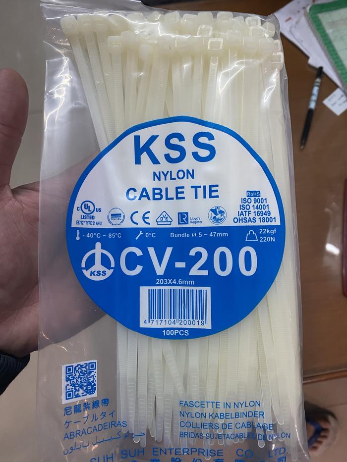 Jual KABEL TIES / KABEL TIS / CABLE TIE CV200 KSS 20CM CV200 TEBAL 4.6 - Jakarta Pusat - Plasma ...